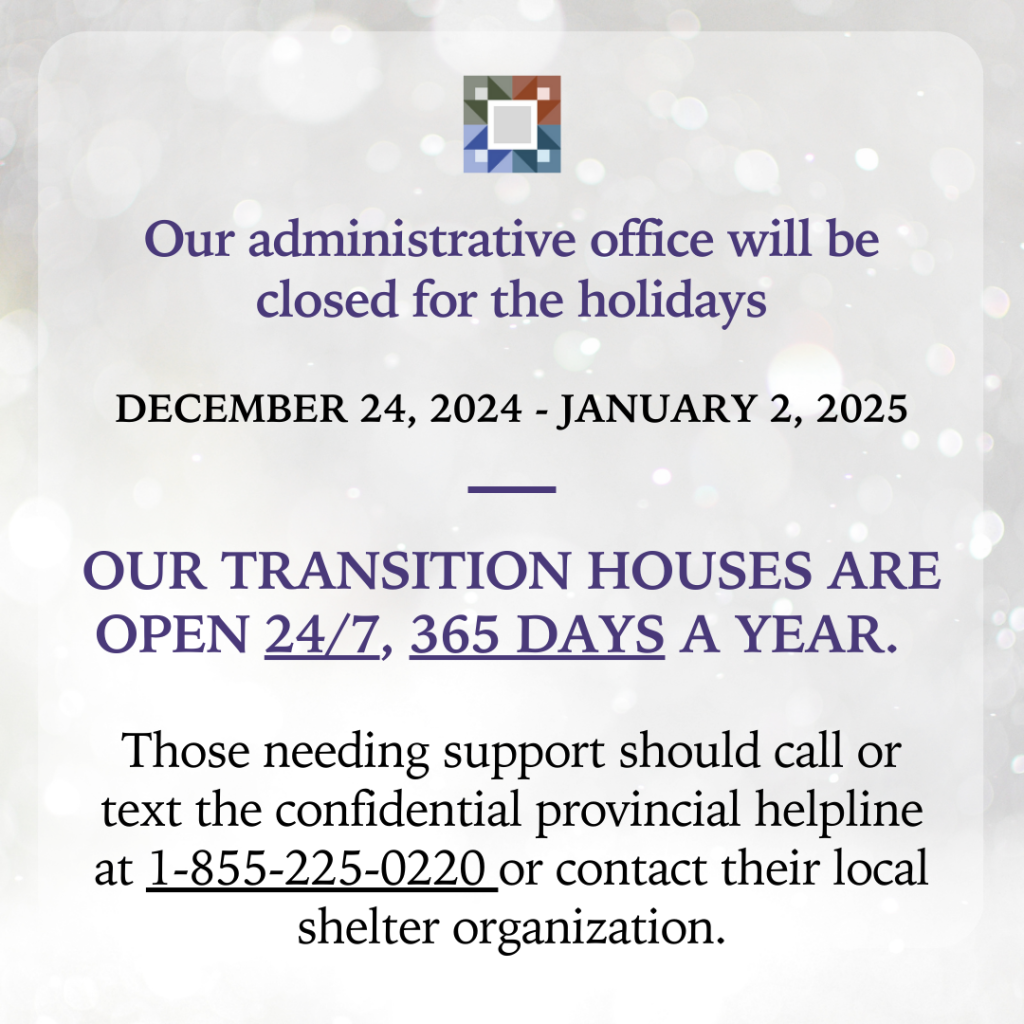THANS Administrative Office Closure 2024 - Transition House Association ...